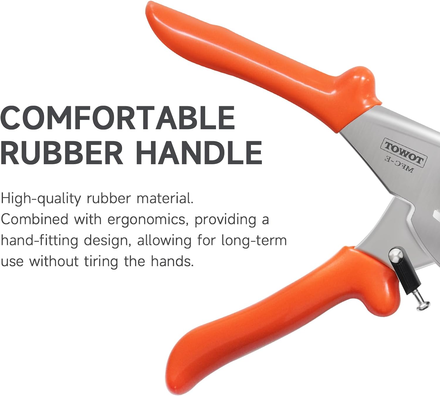TOWOT Sharp Multi Angle Miter Shear Cutter, Adjustable at 45 To 135 De